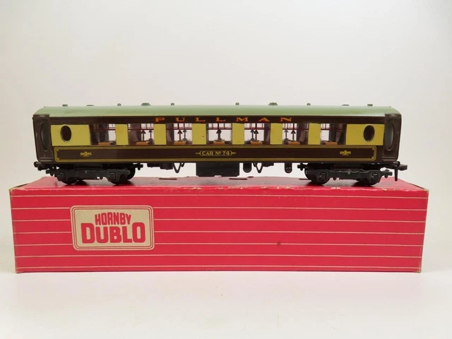 HORNBY DUBLO 4036 Pullman Car 2nd Class 'Car No.74', OO, VNMB! £10.00 ...