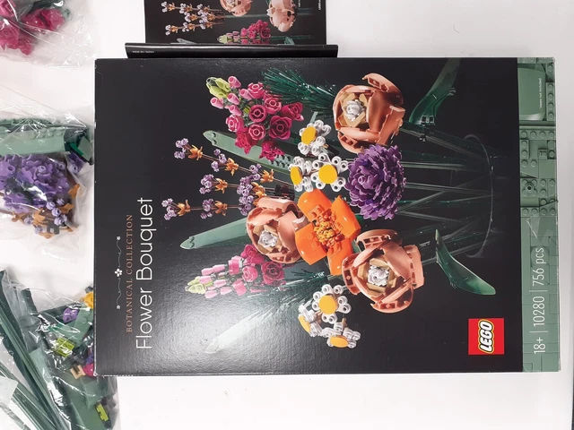 LEGO SET 10280 Botanical Collection Flower Bouquet - Has Been Opened ...