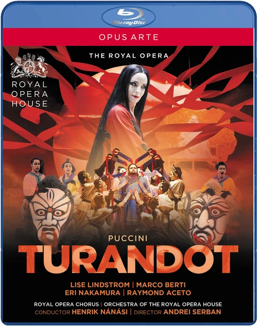 TURANDOT: ROYAL OPERA House (Nánási) (Blu-ray) Lise Lindstrom (US ...