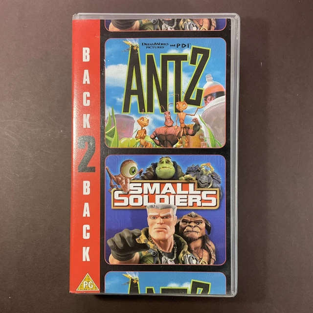 ANTZ / SMALL Soldiers, VHS, 2002, Video tape, PG Rated Movies £1.99 ...