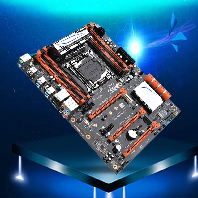 X99 MOTHERBOARD LGA2011 V3 CPU Computer MainBoard 3 X PCIE3.0 Graphics ...
