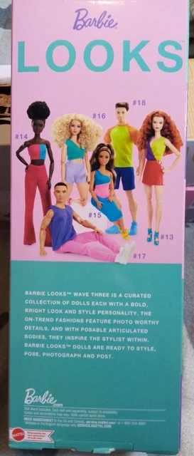 MATTEL LOOKS NO 17 Asian Ken doll NEW in box Made to move body Great ...