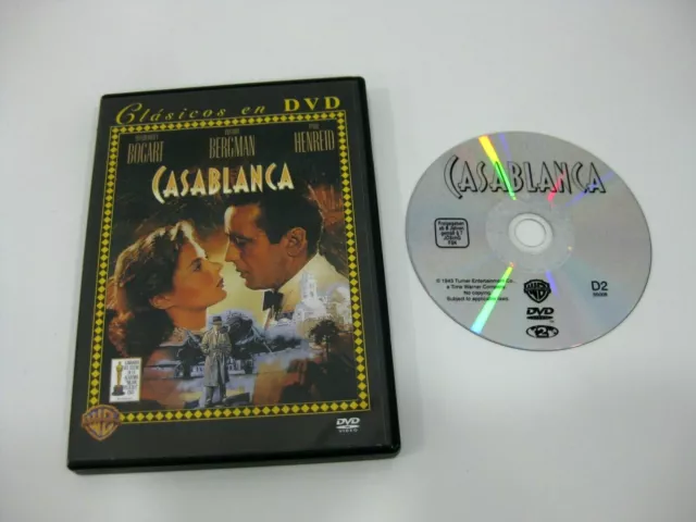 CASABLANCA DVD HUMPHREY Bogart Ingris Bergman Paul Henreid EUR 22,50 ...