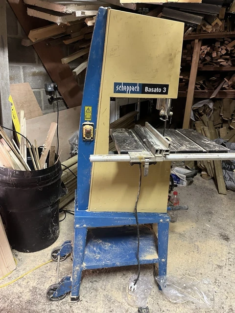 SCHEPPACH BASATO 3 bandsaw 240 volt single phase in good used condition ...