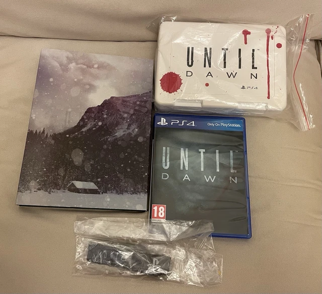 UNTIL DAWN PRESS Kit/Med Kit/Promo Disc/Promo Inlay Cover & Disc PS4 ...