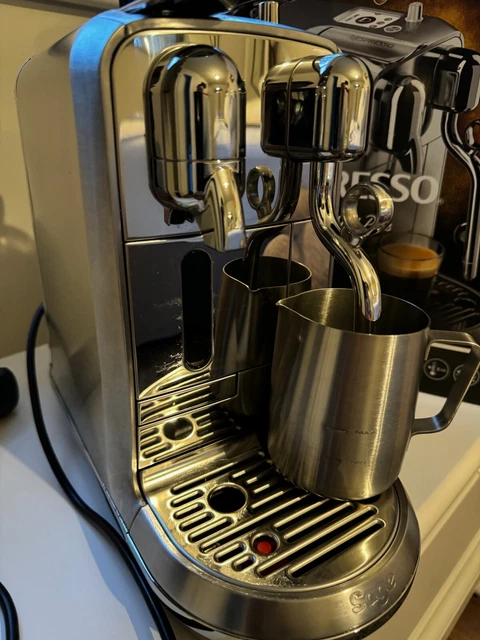 SAGE NESPRESSO CREATISTA Plus BNE800 Pod Coffee Machine Boxed BSS £245. ...