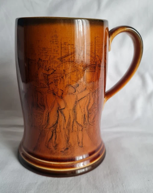 VINTAGE CROWN DEVON Fieldings Musical Mug Tankard £19.00 - PicClick UK