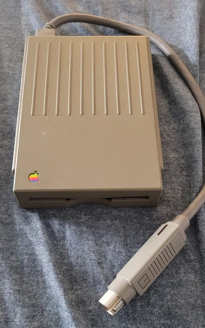 RARE VINTAGE MACINTOSH HDI-20 External 1.4MB Floppy Disk Drive Apple ...