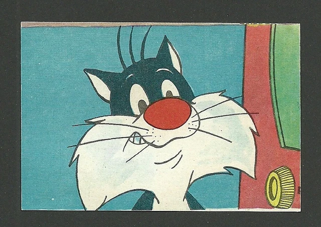 VINTAGE 1964 WARNER Brothers Looney Tunes Spanish Card #105 Sylvester ...