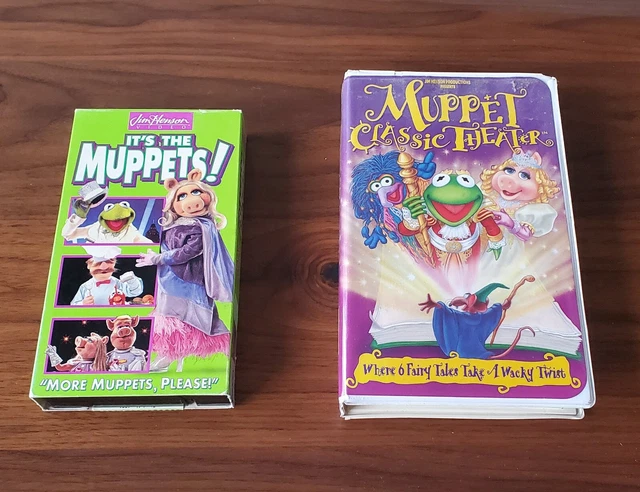 MUPPET CLASSIC THEATER VHS and It's the Muppets! More Muppets Please ...