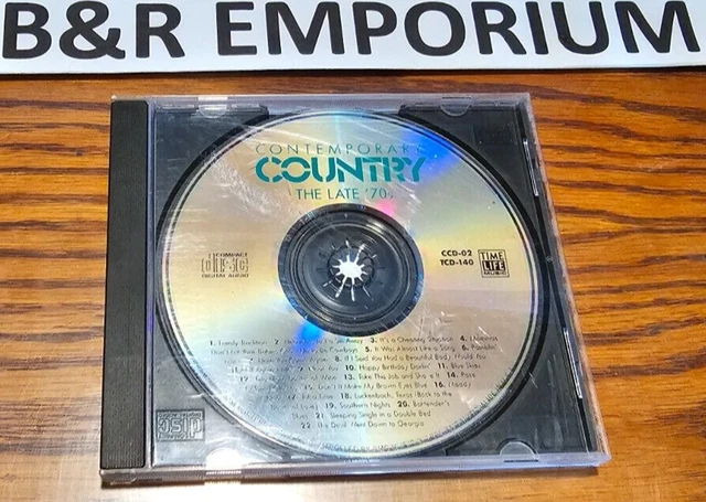 CONTEMPORARY COUNTRY: THE Late '70s - Various - (1991 Time-Life/BMG ...