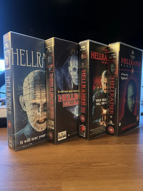 HELLRAISER COMPLETE COLLECTION VHS Tape £40.00 - PicClick UK