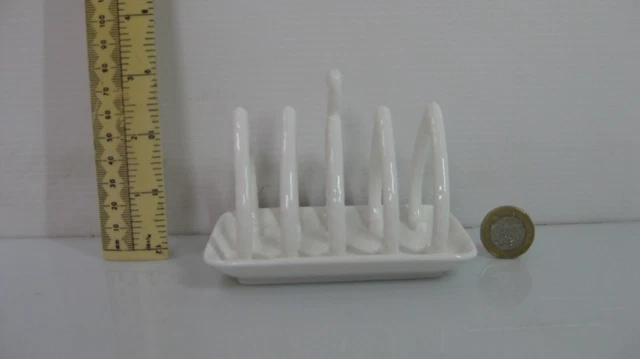 COALPORT ENGLAND Countryware White China Toast Rack Toastrack Wedgwood ...