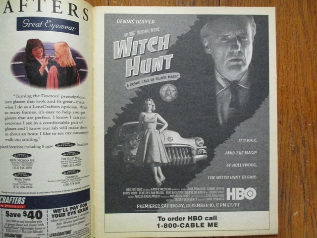 1994 CHICAGO TRIB.TV Mag(WITCH HUNT/DENNIS HOPPER/SHERYL LEE RALPH ...