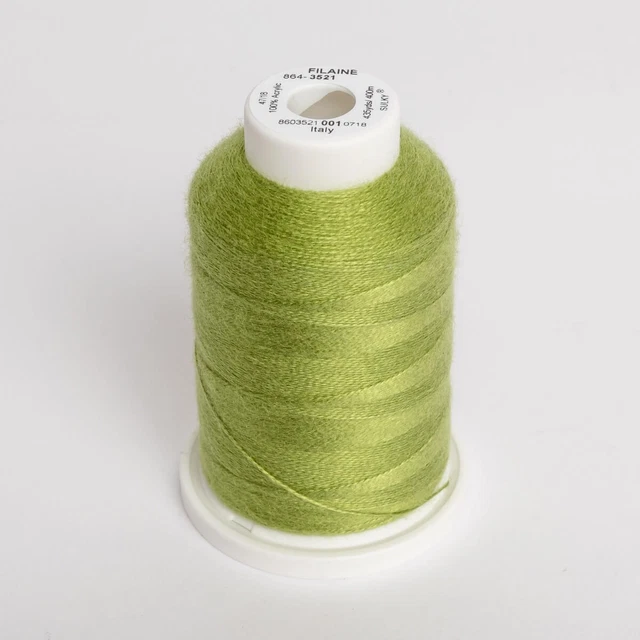 GUNOLD SULKY® FILAINE 12, Filato da ricamo a macchina, Filato di lana ...