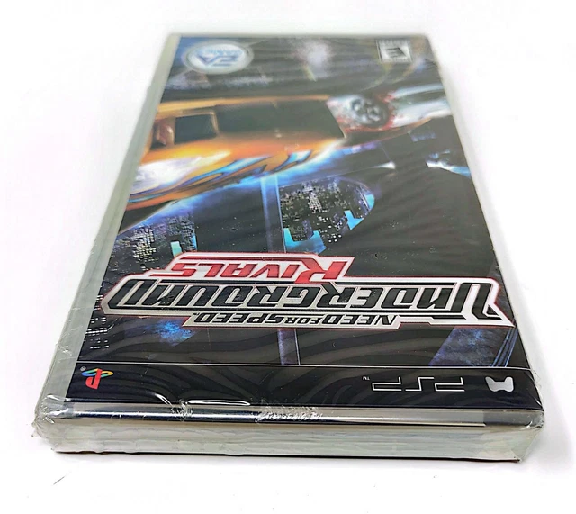 NEED FOR SPEED: Underground Rivals Sony PSP Black Label Brand New ...
