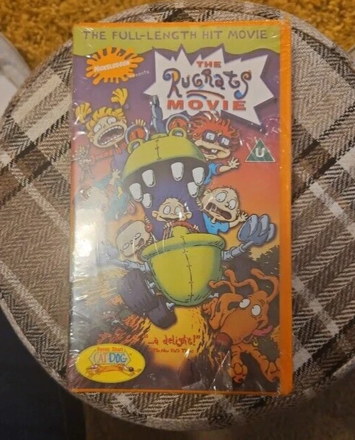 THE RUGRATS MOVIE VHS - 1999 - Brand New Sealed- Nickelodeon - Orange ...