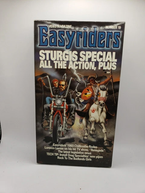 EASYRIDERS VIDEO MAGAZINE VHS -Episode #19- STURGIS SPECIAL ALL THE ...