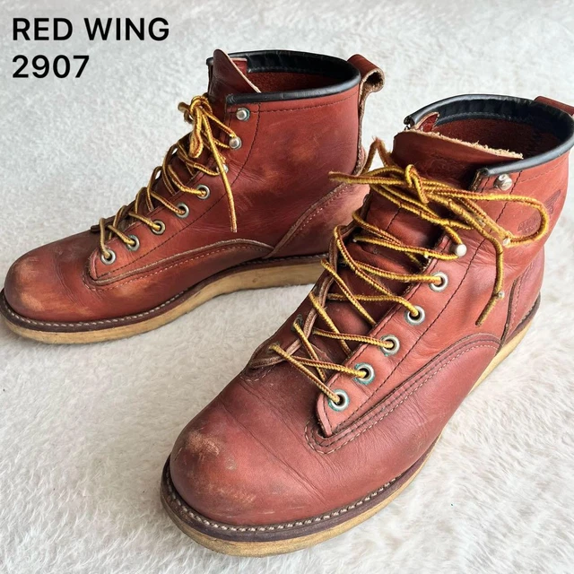 RED WING BOOTS 2907 Irish Setter US:8D Leather Brown Authentic £200.59 ...