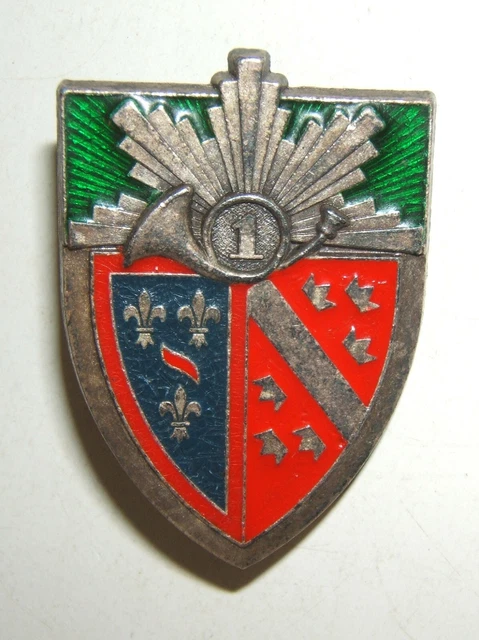 INSIGNE 1° REGIMENT DE CHASSEURS A CHEVAL - Arthus Bertrand EUR 6,00 - PicClick FR