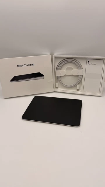 APPLE MAGIC TRACKPAD – Black – USB-C – Original Box & Cable $104.02 ...