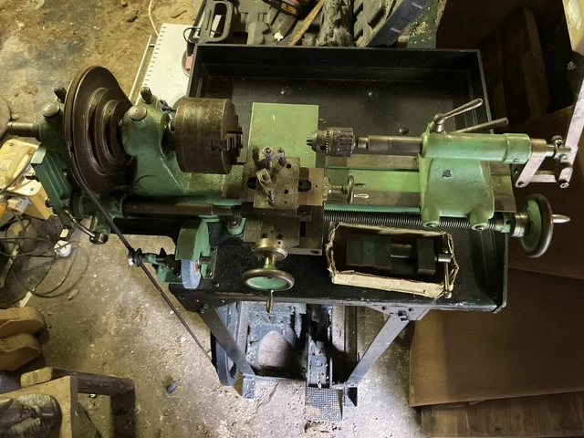 VINTAGE TREADLE ENGINEERS/MODEL makers Lathe £175.00 - PicClick UK