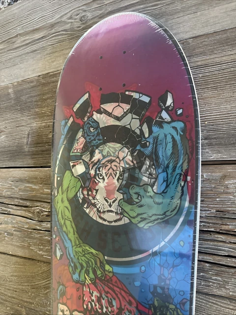 SANTA CRUZ STRANGER Things Rob Roskopp Demogorgon Lenticular Deck New ...