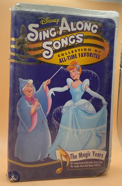 DISNEY SING ALONG Songs: The Magic Years VHS Clamshell **Buy 2 Get 1 ...