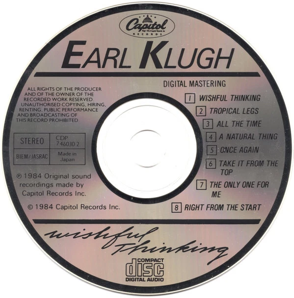 EARL KLUGH - Wishful Thinking (CD, Album) EUR 18,51 - PicClick IT
