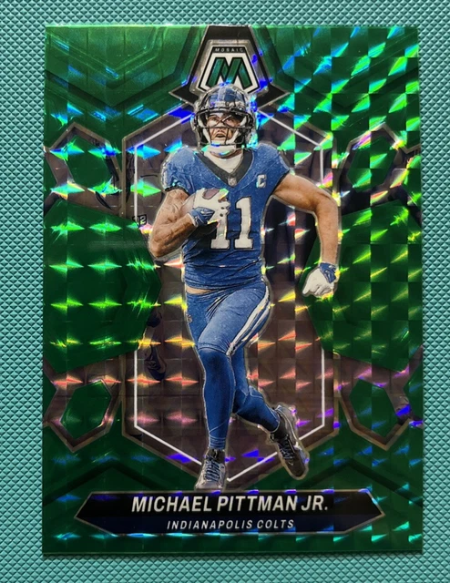 2024 PANINI MOSAIC - Michael Pittman Jr. - ‘Green Mosaic ...
