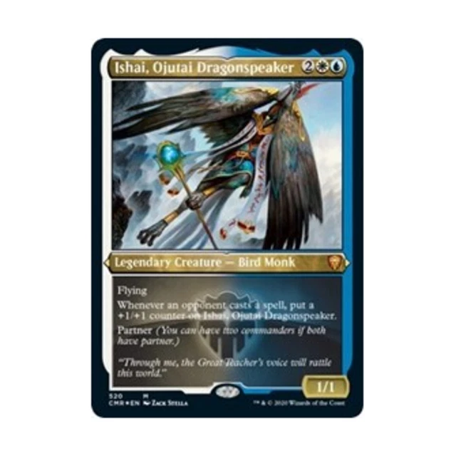WOTC MTG COMMANDER Legends Ishai, Ojutai Dragonspeaker (gravé sur ...