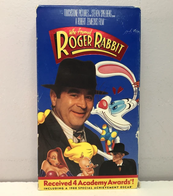 WHO FRAMED ROGER Rabbit 1989 VHS Video Scotch VCR Tape 1987 Side UPC ...