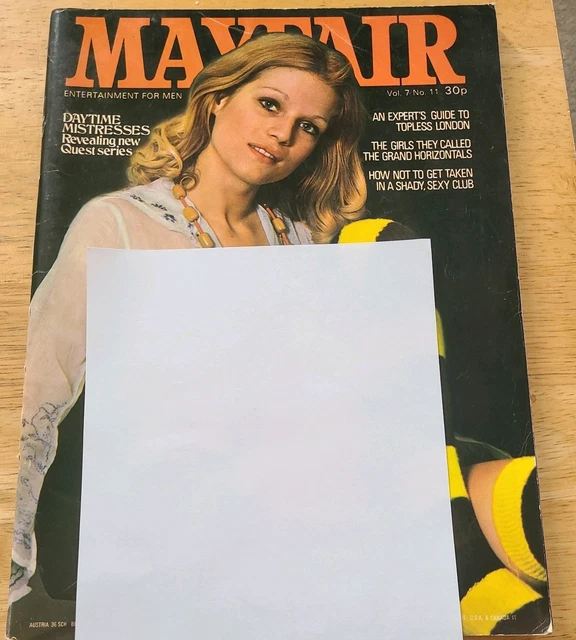 Mayfair Magazine 1970S FOR SALE! - PicClick UK
