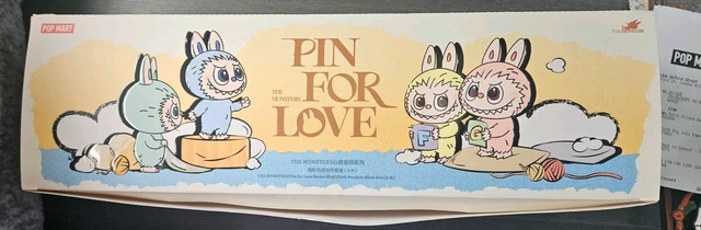 GENUINE PIN FOR Love POPMART Authentic Labubu - M £23.56 - PicClick UK