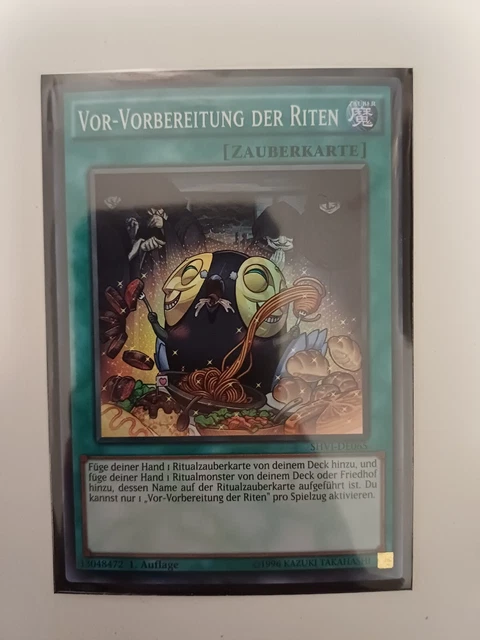 YU-GI-OH! VOR-VORBEREITUNG DER Riten SHVI-DE065 EUR 1,00 - PicClick DE