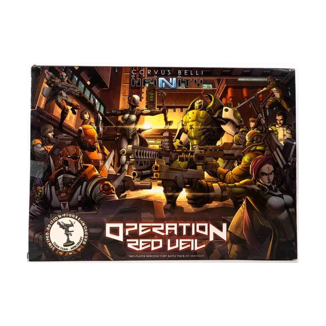 CORVUS BELLI INFINITY 28mm Operation - Red Veil W / Promo Figure VG NM ...