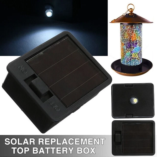 HANGING SOLAR LIGHT Lantern Top Lantern Battery Box for Solar Lantern ...