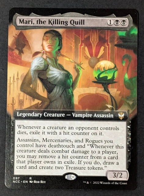 MTG CARD - 1x Mari the Killing Quill - Streets of New Capenna - NM ...