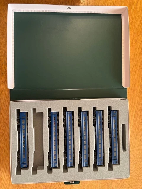 KATO N GAUGE 14 Series Passenger Car 6-Car Set Model 481007 Used Tested ...