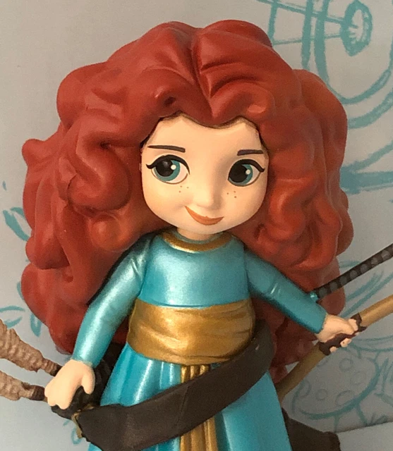 FIGURINE PVC YOUNG MERIDA of BRAVE Disney Animator's 3"_NEUVE/EN VRAC ...