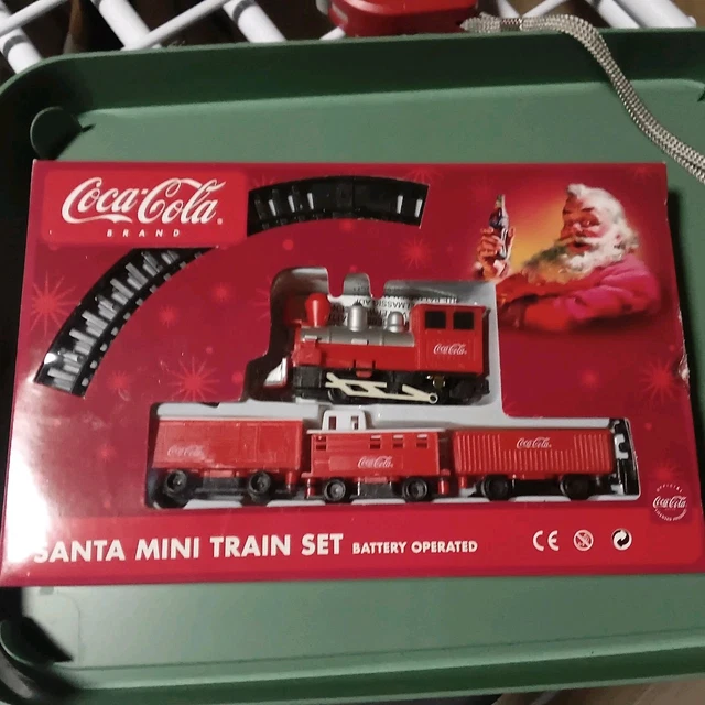 COCA COLA MINI Eisenbahn, Santa Mini Train Set EUR 50,00 - PicClick DE