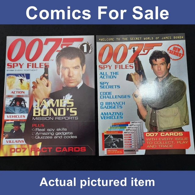 JAMES BOND 007 Spy Files Magazine #1- Brosnan 2002 (LOT#10915) £4.99 ...