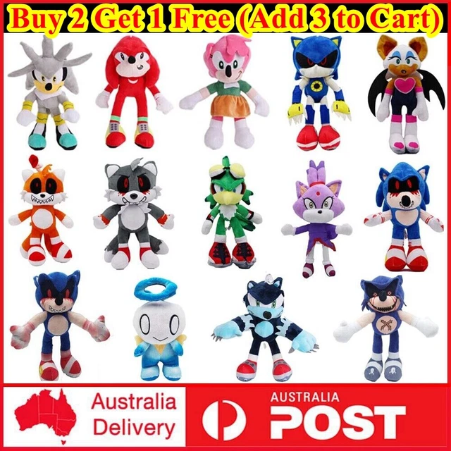 SONIC THE HEDGEHOG Plush Toys Anime Stuffed Fluff Toys Dolls Kids Child ...