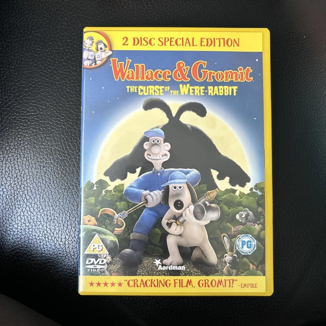 WALLACE AND GROMIT: The Curse of the Were-rabbit DVD (2006) Nick Park ...