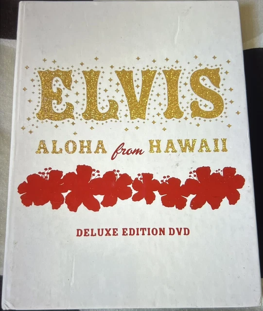 ELVIS ALOHA FROM Hawaii Dvd Oop Rare Deluxe Edition Music Rock N Roll 2 ...