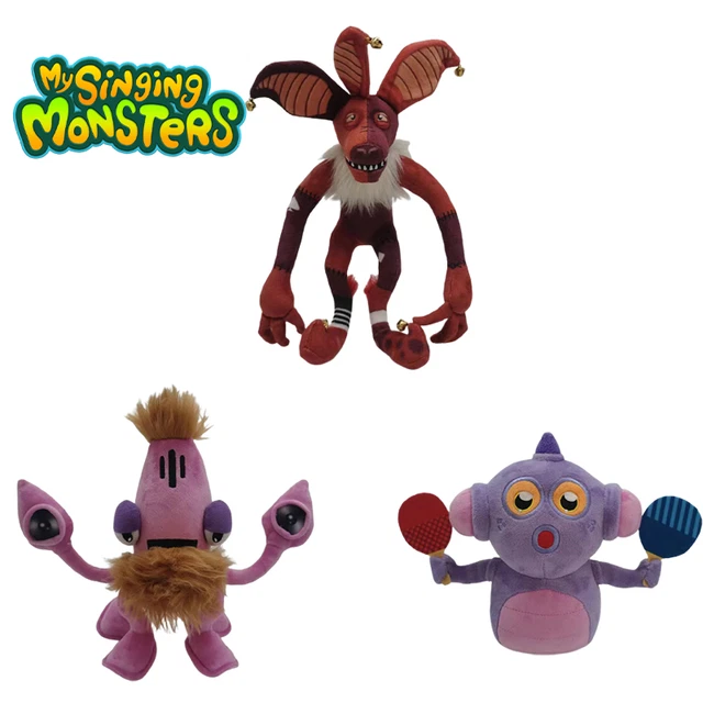MY SINGING MONSTERS Hyehehe Cranchee PongPing Plush Toy Soft Doll Kid ...