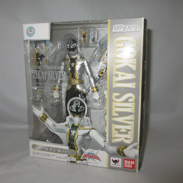 (USADO) S.H.FIGUARTS GOKAI Silver Figure Kaizoku Sentai Gokaiger BANDAI ...