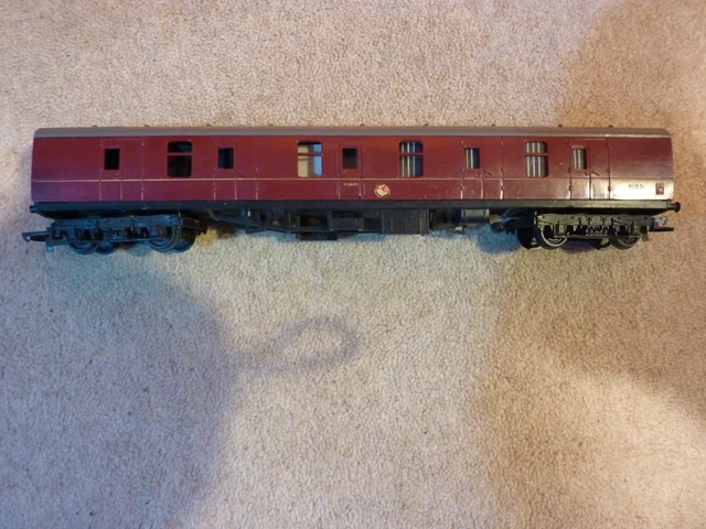 TRIANG BR MK. 1 full brake coach, Maroon £5.45 - PicClick UK