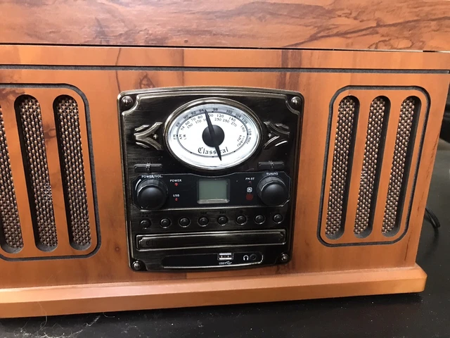 NEOSTAR CD PLAYER With Turntable Cassette Radio And USB/MP3 Playback £ ...