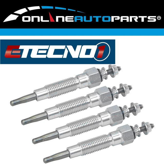 4 GLOW PLUGS for Mitsubishi Delica Van 4M40-T 2.8lt 4/96-04 on Diesel ...